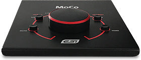 ESI MoCo Passive Monitor Controller with 2 stereo I/O - Black/Red - Professional Audio Design, Inc