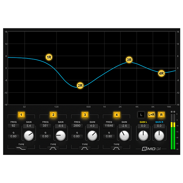 Waves eMo Q4 Equalizer - Professional Audio Design, Inc