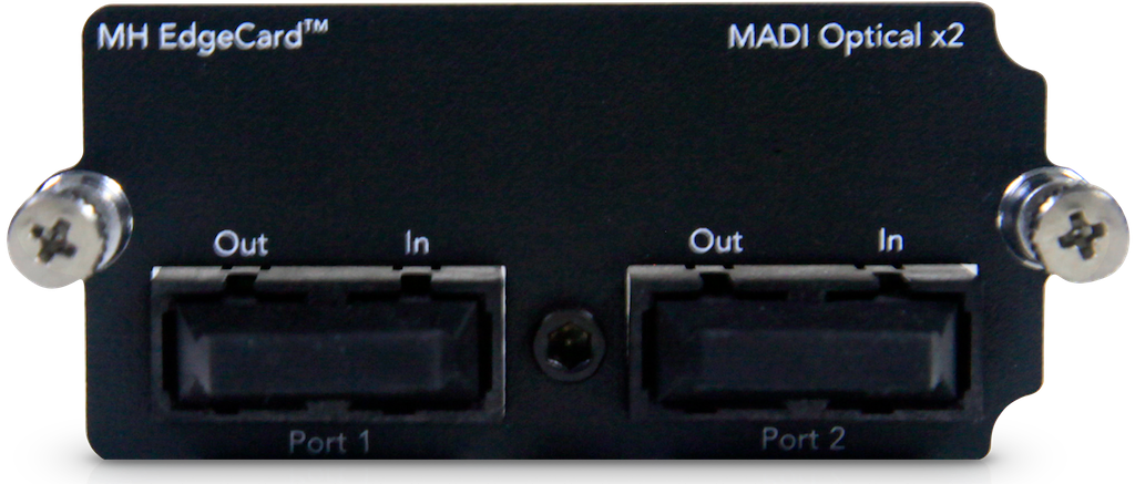 Metric Halo EdgeCard - MADI (2x Optical) - Professional Audio Design, Inc