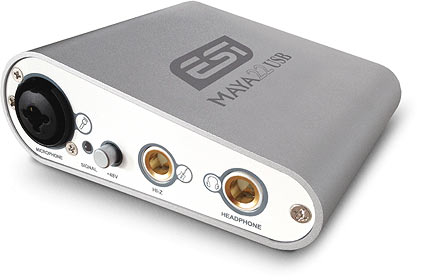 ESI MAYA22 USB - Silver - Flexible High Performance 24-bit USB Audio ...
