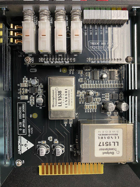 Trident 80B-500 series Mic Preamps - Professional Audio Design, Inc ...