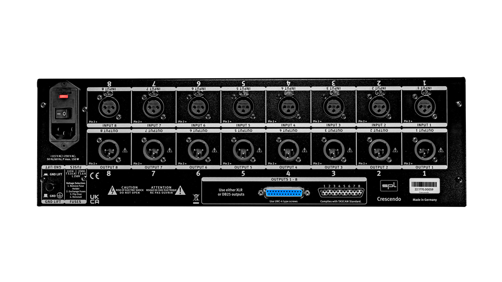 SPL Crescendo 8 - Professional Audio Design, Inc