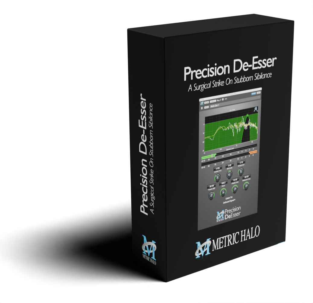 Metric Halo Precision DeEsser 4 - Professional Audio Design, Inc