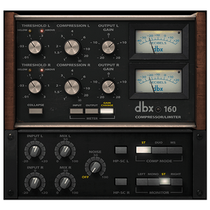 Waves dbx® 160 Compressor / Limiter - Professional Audio Design, Inc
