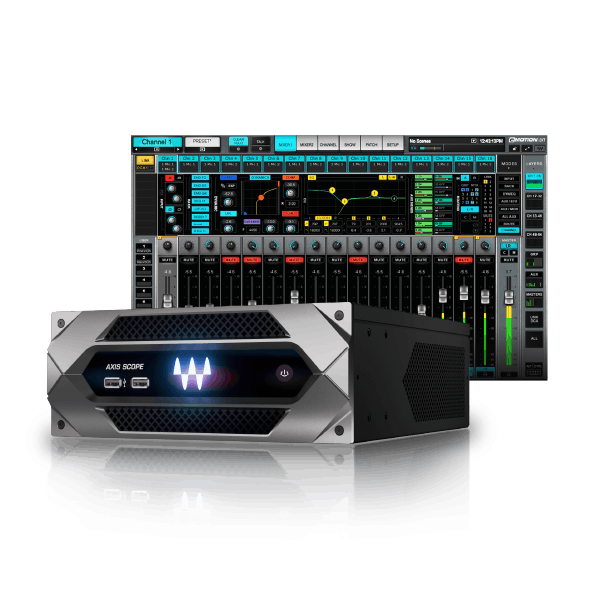 Waves eMotion LV1 64-Channel Mixer + Axis Scope - Professional Audio ...