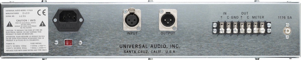 Universal Audio 1176LN Classic Limiting Amplifier - Mic Preamp ...