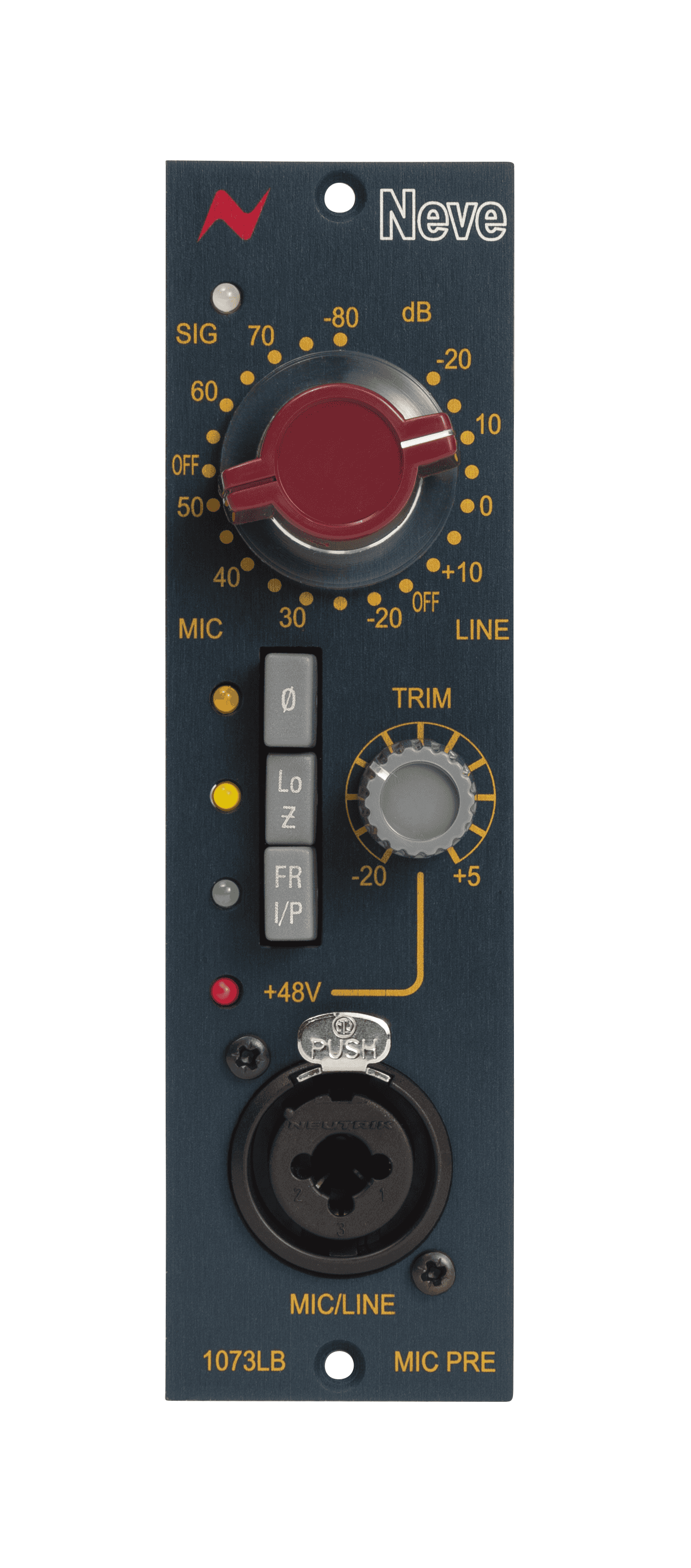 AMS Neve 1073LB 500-Series Mono Mic Preamp - Professional AMS Neve 1073LB 500-Series Mono Mic Preamp - Professional