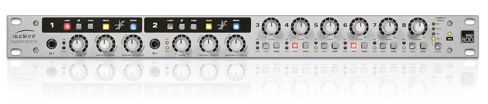 Audient ASP800 - HMX & IRON (ADAT Output) - Professional Audio Design, Inc