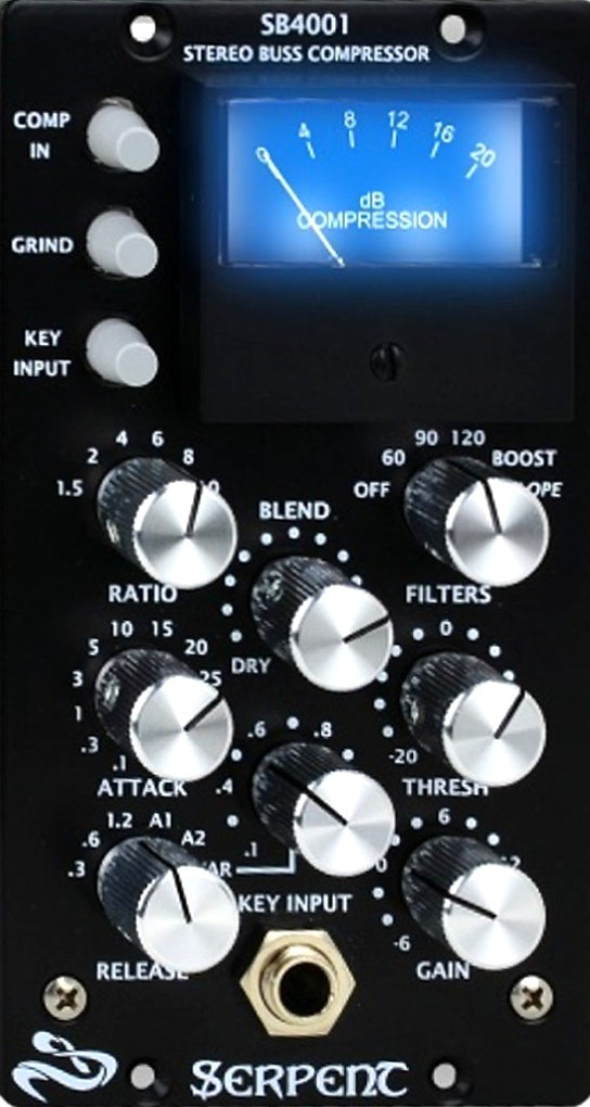 Serpent Audio SB4001 - 500 Series Compressor - Professional Audio ...