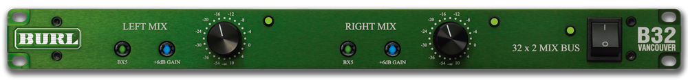 Burl Audio B32 Vancouver Summing Mixer - Summing Mixer - Professional ...