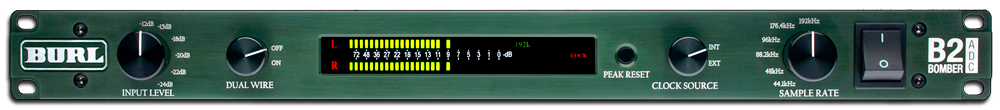 Burl Audio B2 Bomber ADC 2-Channel Analog-to-Digtal Converter ...