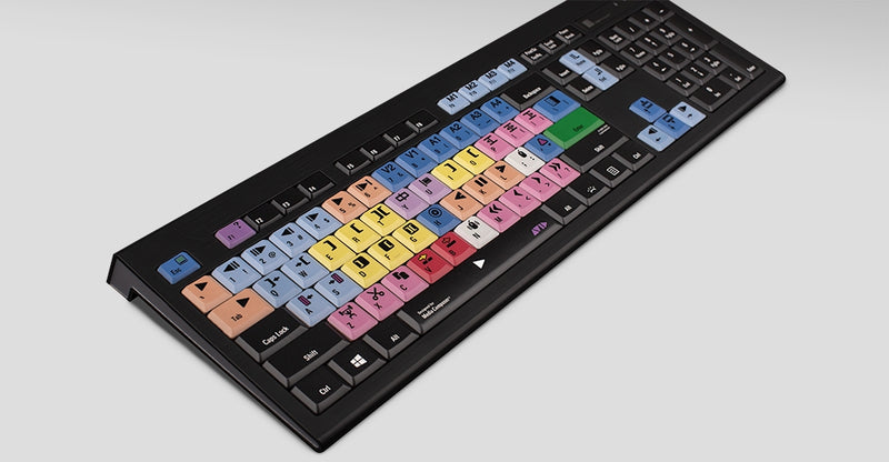 Avid Media Composer Logickeyboard Astra Backlit Pc Keyboard ...