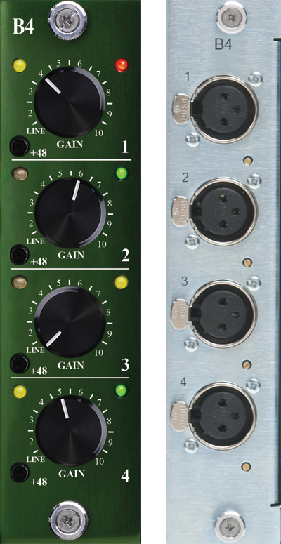 Burl Audio B4 MIC PRE - Daughter Card for the B80/B16 Mothership ...