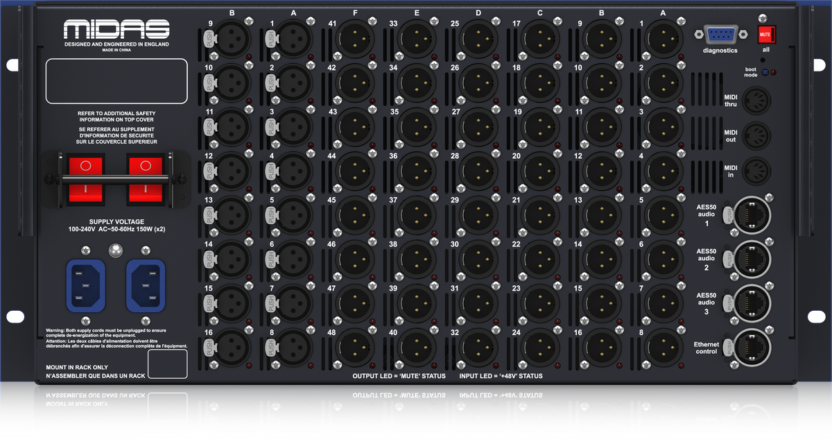 Midas DL252 - Mic Preamp - Professional Audio Design, Inc