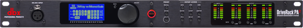 dbx DriveRack PA2 - Complete Loudspeaker Management System - Professional Audio Design, Inc