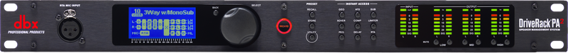 dbx DriveRack PA2 - Complete Loudspeaker Management System ...