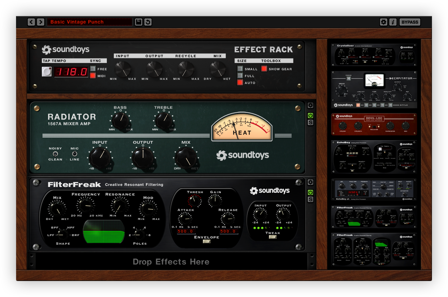 Soundtoys Effect Rack 5 - Plugins - Professional Audio Design, Inc