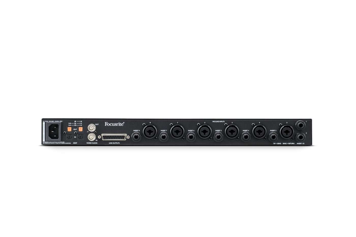 Focusrite Clarett+ OctoPre - Clarity Redefined - Professional Audio ...