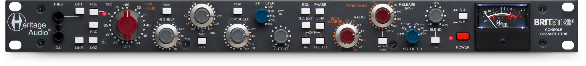 ge Audio BritStrip - Console Style Channel Strip - Professional Audio ...