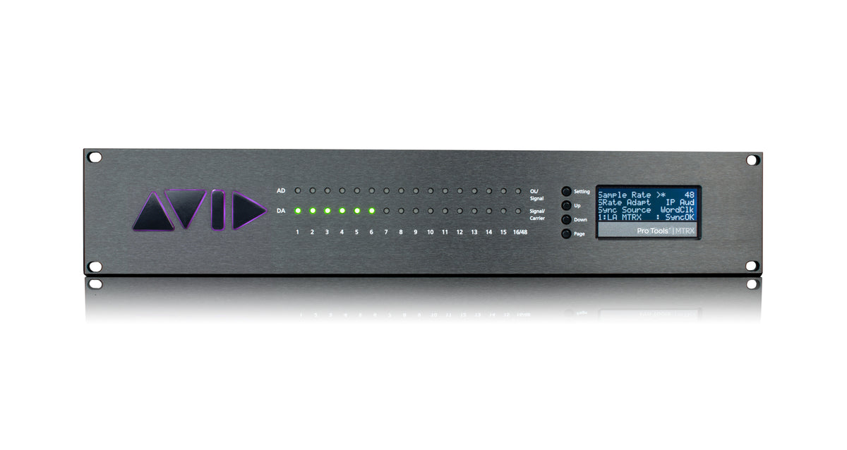 Avid Pro Tools | MTRX Base Unit with MADI and Pro|Mon - Professional ...