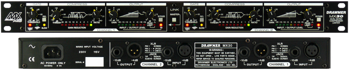 Drawmer MXPRO-30 - Professional Audio Design, Inc