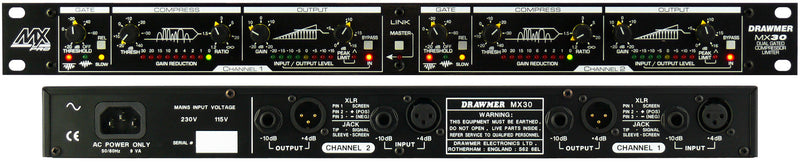 Drawmer MXPRO-30 - Professional Audio Design, Inc