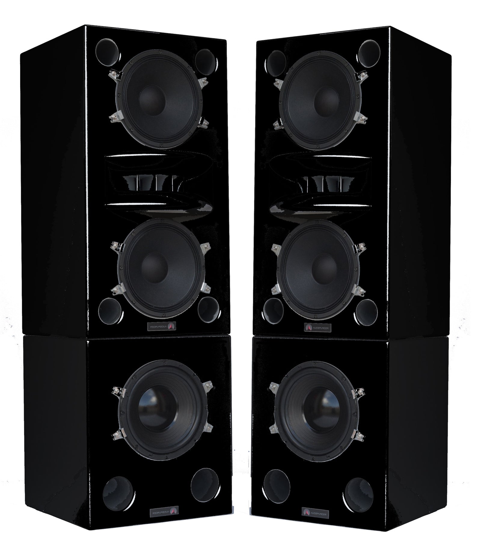 Augspurger Duo 12V Passive Main Monitor System, PAIR - Professional ...