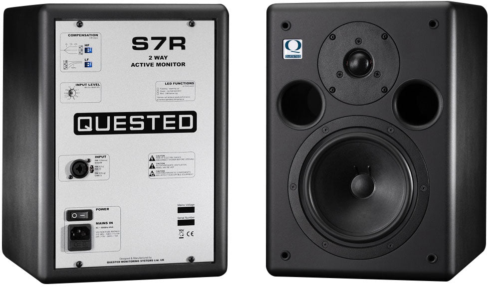 Quested S7R - 2-Way Powered Monitors - Professional Audio Design, Inc