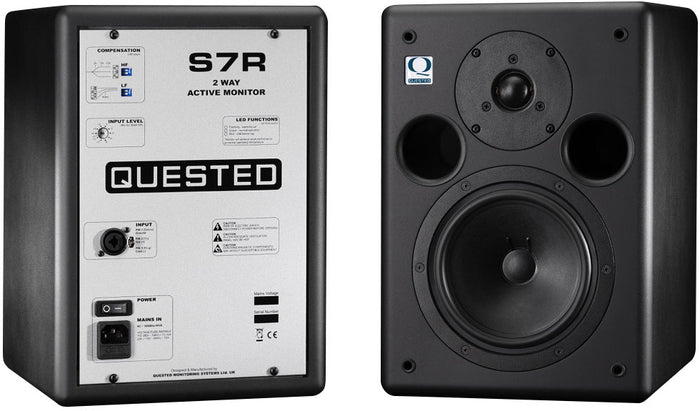 Quested S7R - 2-Way Powered Monitors - Professional Audio Design, Inc