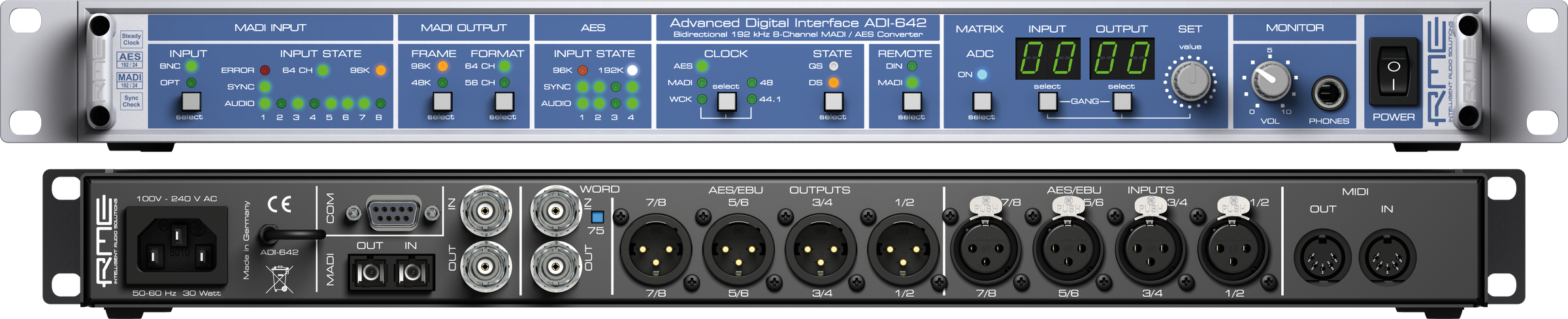 RME ADI-642 - Converters - Professional Audio Design, Inc