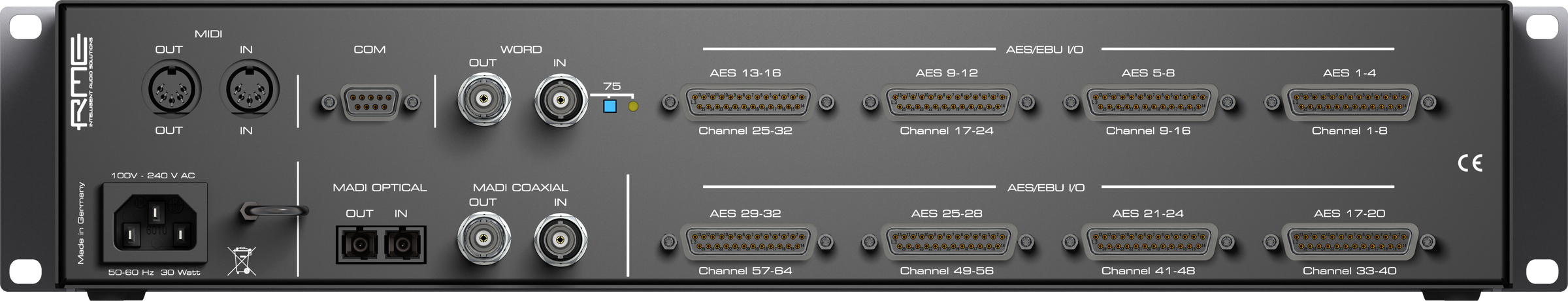 RME ADI-6432 - Converters - Professional Audio Design, Inc