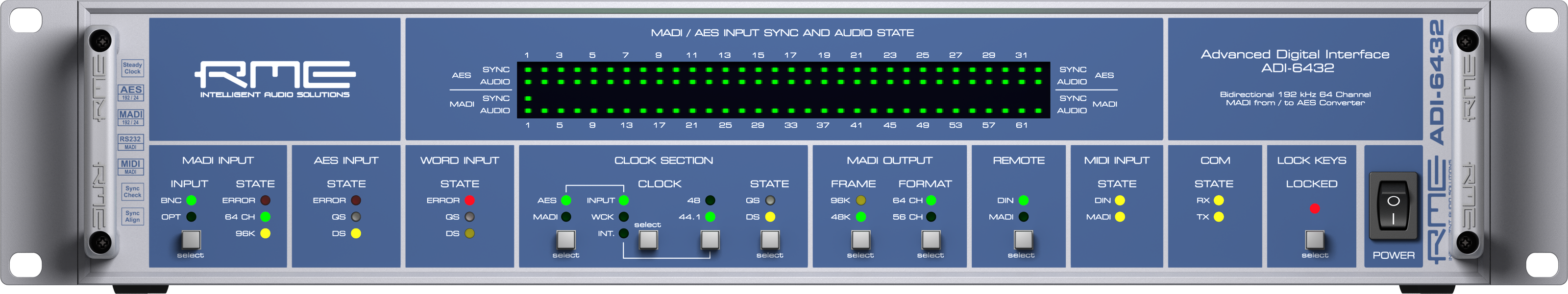 RME ADI-6432 - Converters - Professional Audio Design, Inc
