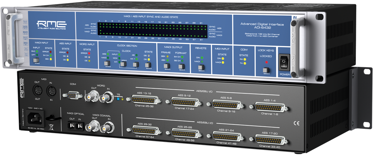 RME ADI-6432 - Converters - Professional Audio Design, Inc
