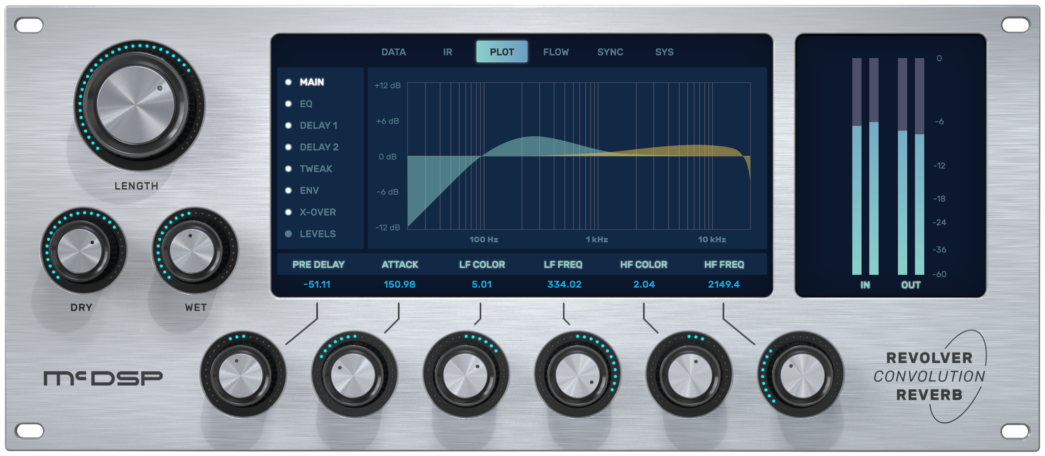 McDSP Revolver Native v7 - Convolution Reverb - Plugin - Professional ...