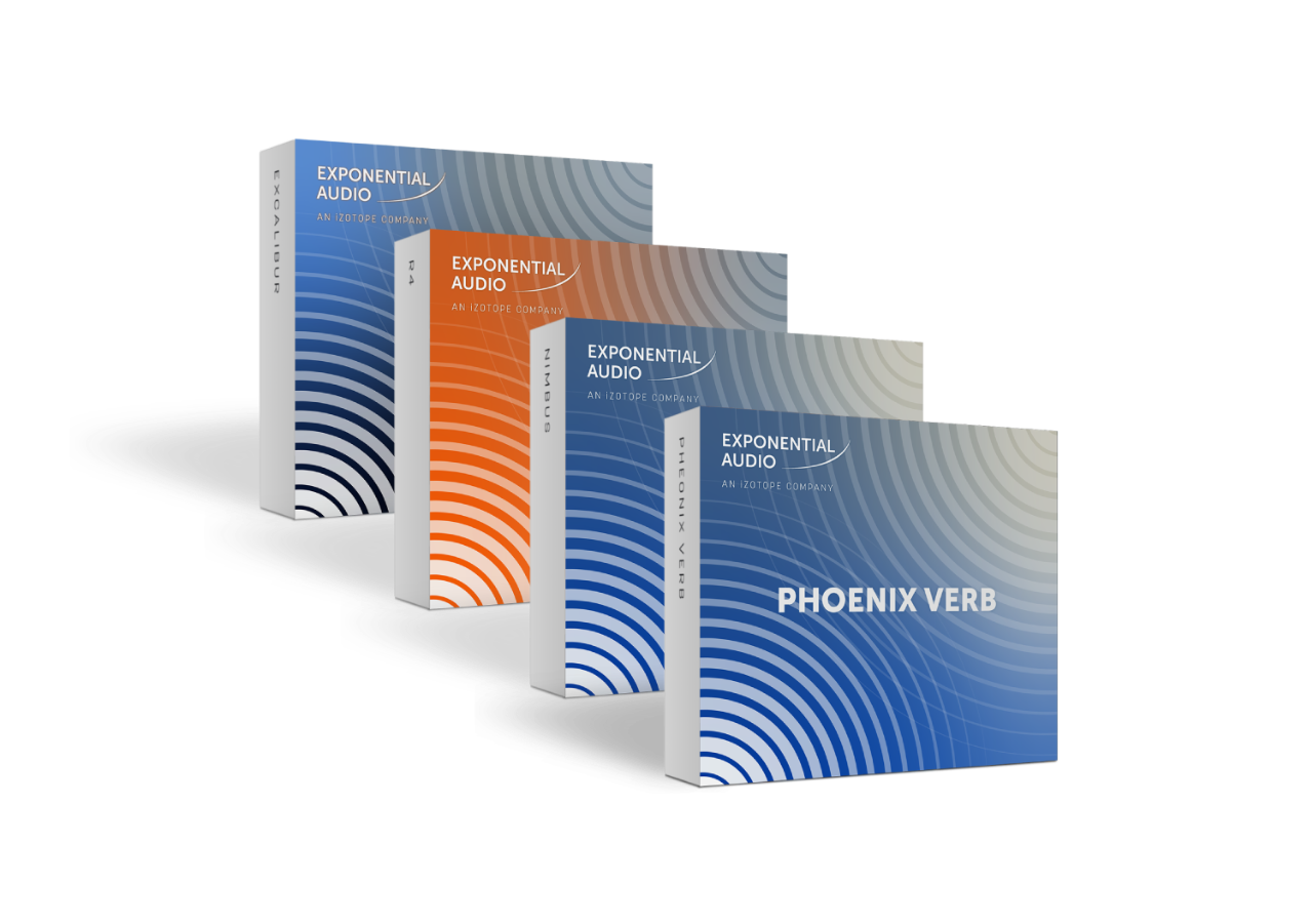 iZotope Exponential Audio Stereo Reverb Bundle - Plugin - Professional ...