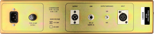 Chandler Limited RS124 Compressor - Compressor - Professional Audio ...