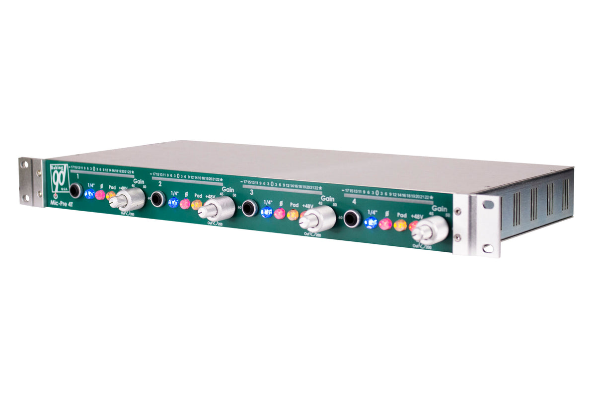 Daking Mic Pre 4T - 4 ch Daking Preamp - Professional Audio Design, Inc
