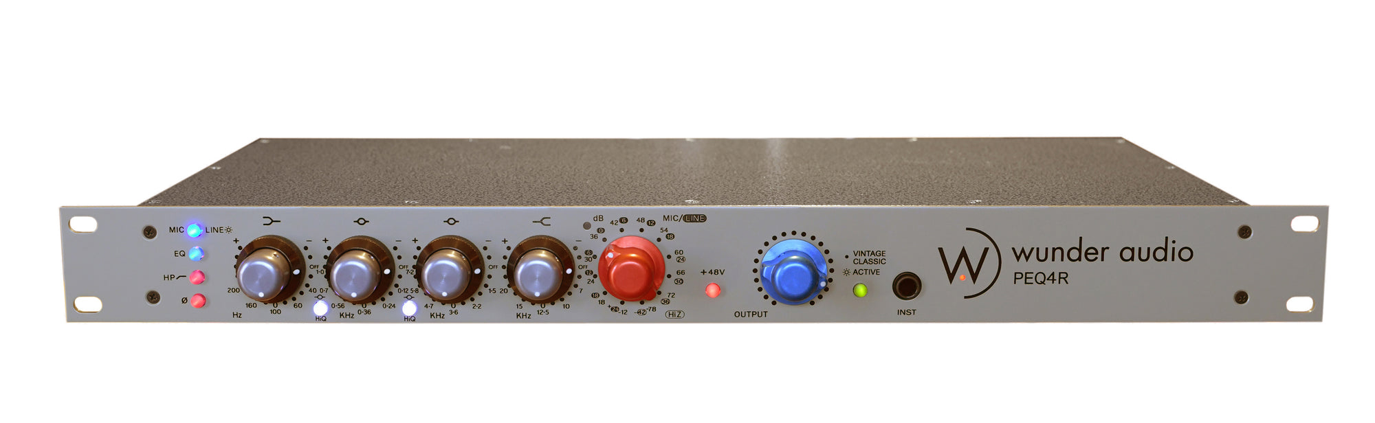 Wunder Audio PEQ4R - HiQ Module for Console or Rack - Professional ...