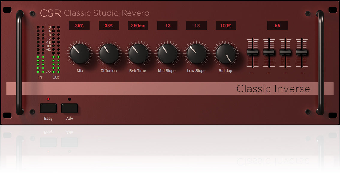 IK Multimedia CSR Inverse Reverb Plug-In - Professional Audio Design, Inc